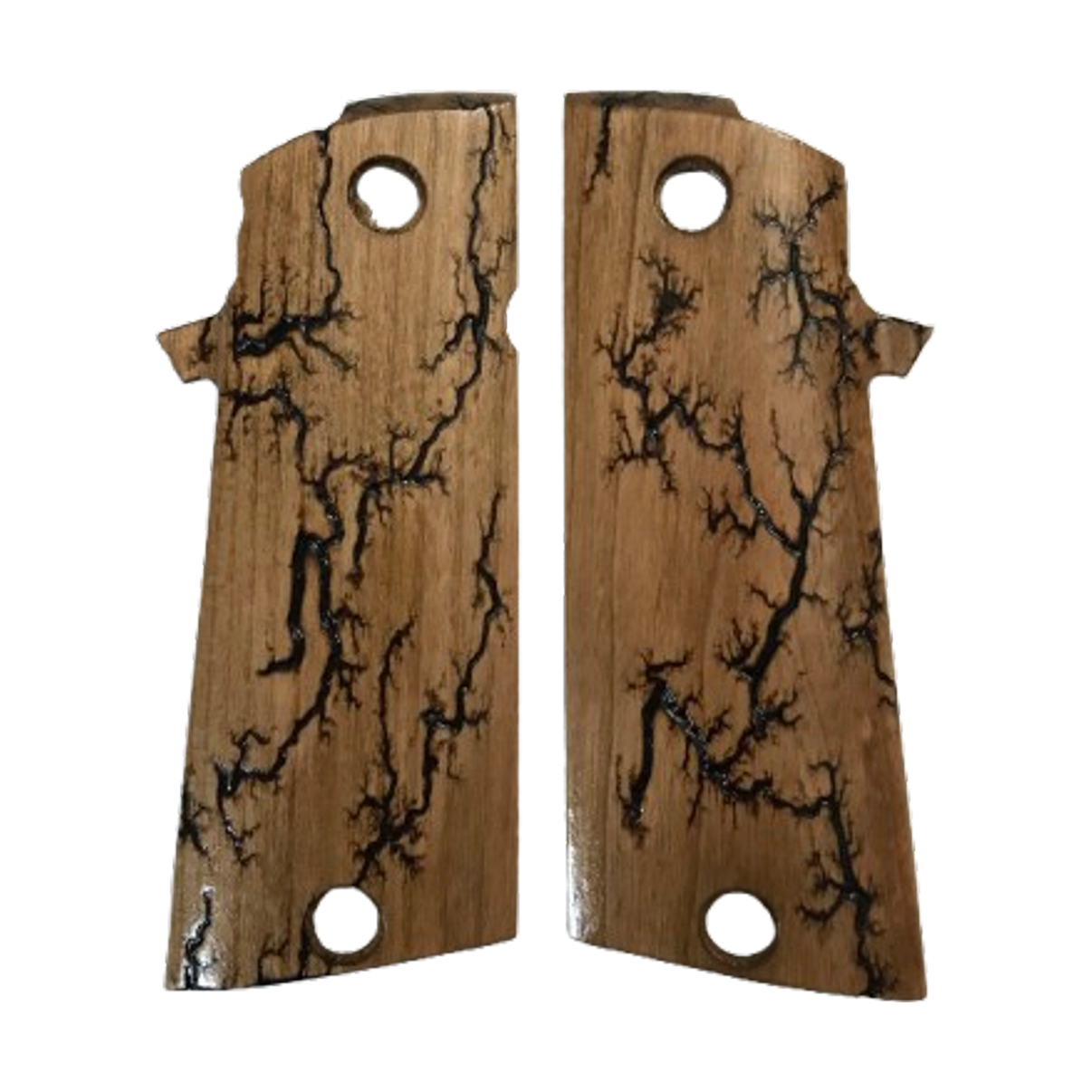 RIA - 1911 Double Stack FS HC Grips - w/MagWell - w/Fractal Burning Pa ...