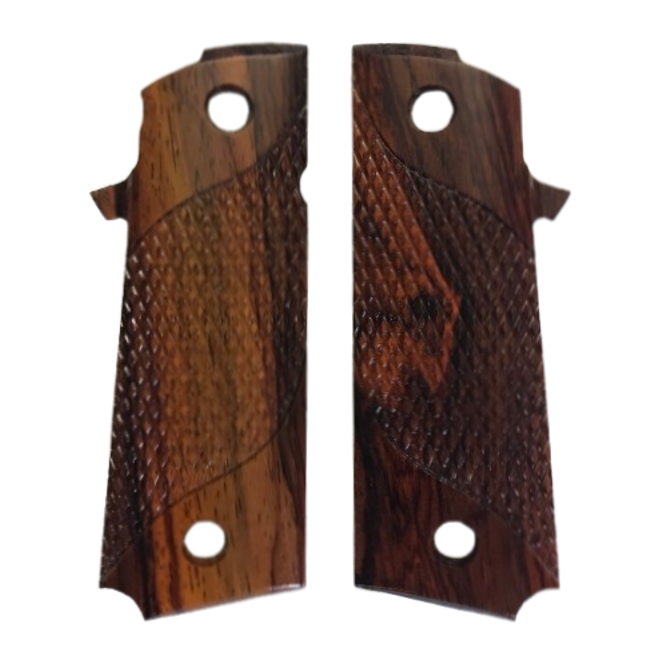 RIA - 1911 Double Stack FS HC Grips - w/NO MagWell, w/Signature Checke ...